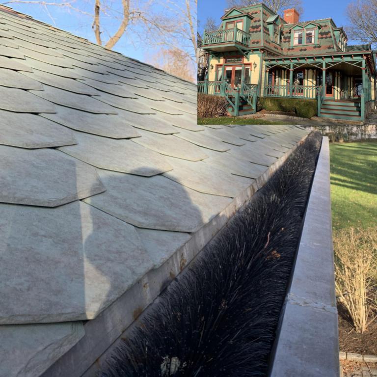 Gutter Guard for Custom Copper Box Gutters – GutterBrush Gutter Guards