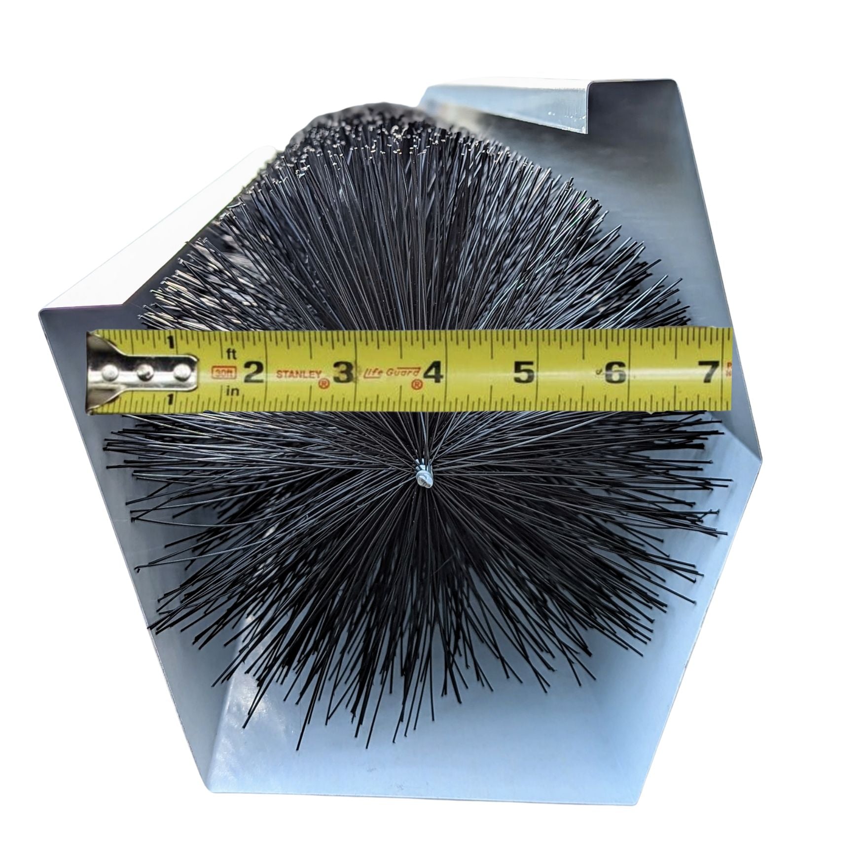 Super Gutter Leaf Guard for Pool Screen Enclosure Gutter – GutterBrush