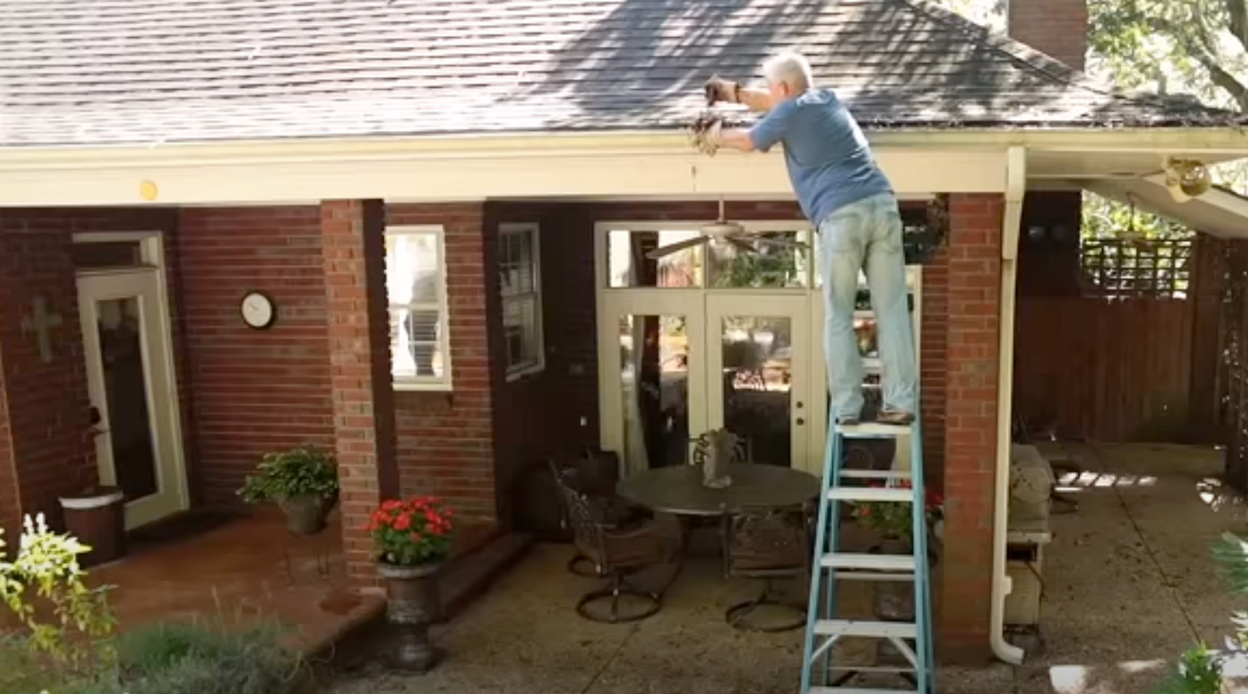 Ladder Stand Off, for Gutter Guard Installation - GutterBrush