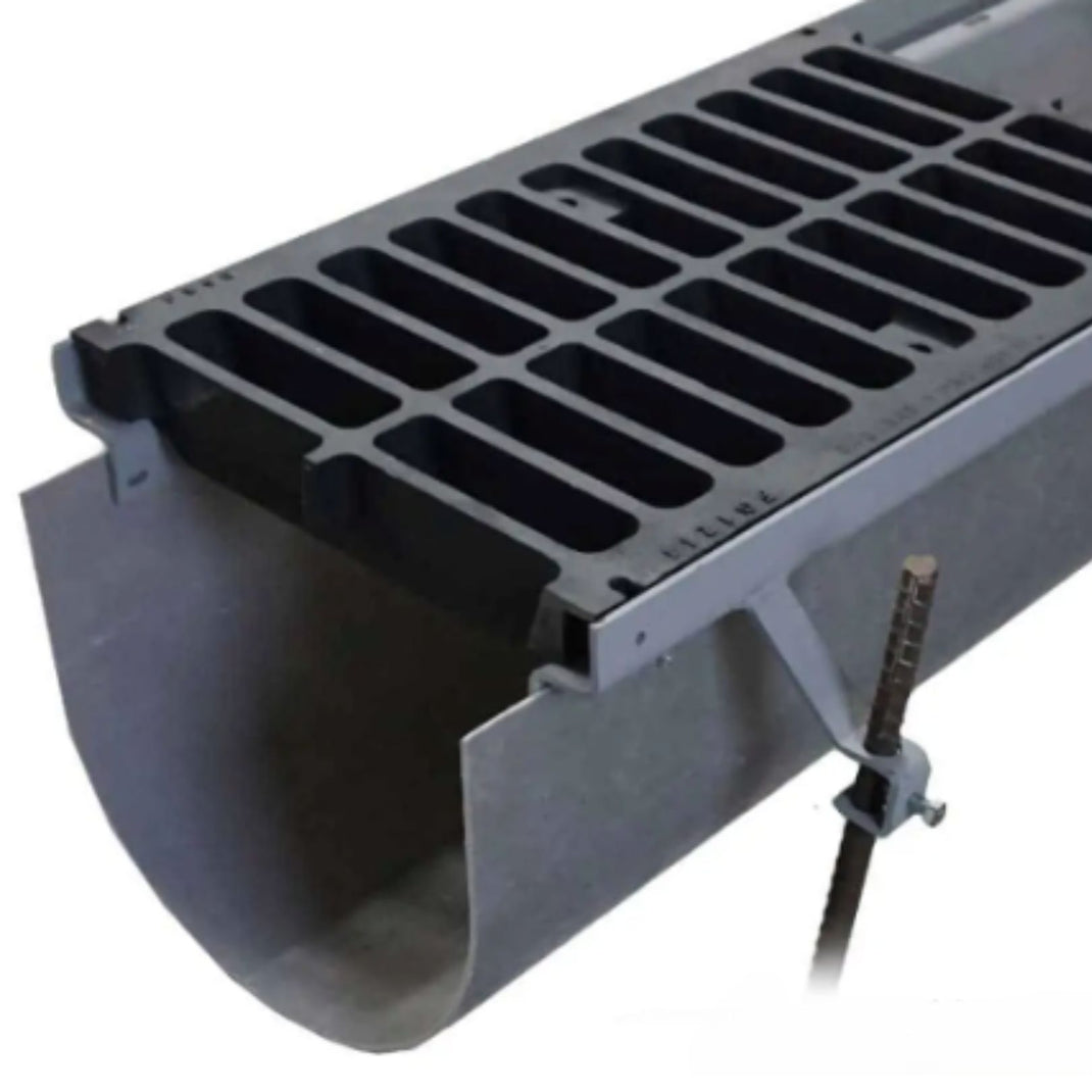 Trench Drain Filter Easily Solves Driveway Clogging – GutterBrush ...